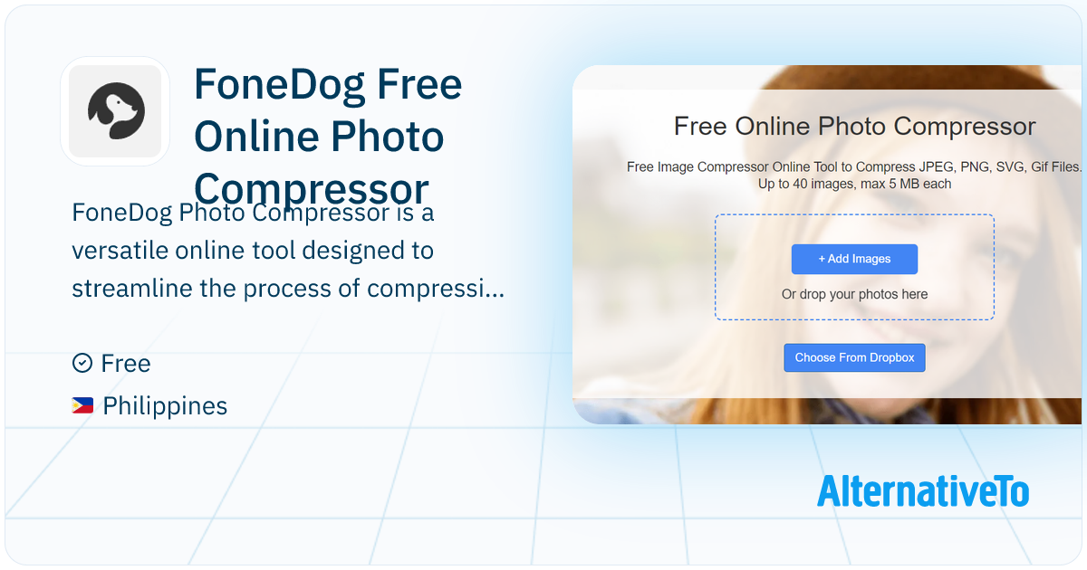 FoneDog Free Online Photo Compressor: Free Image Compressor Online Tool ...