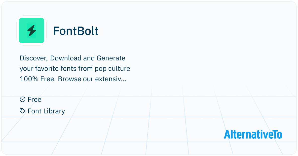 FontBolt: Discover, Download and Generate your favorite fonts from pop ...