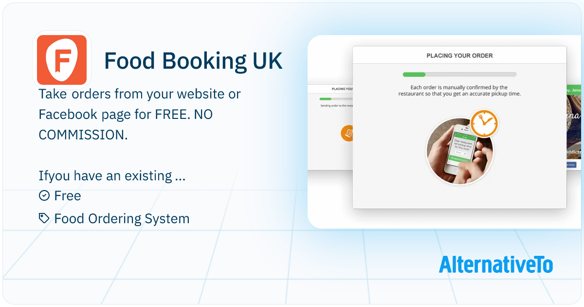Food Booking UK: Free, Zero commission online food ordering and table ...