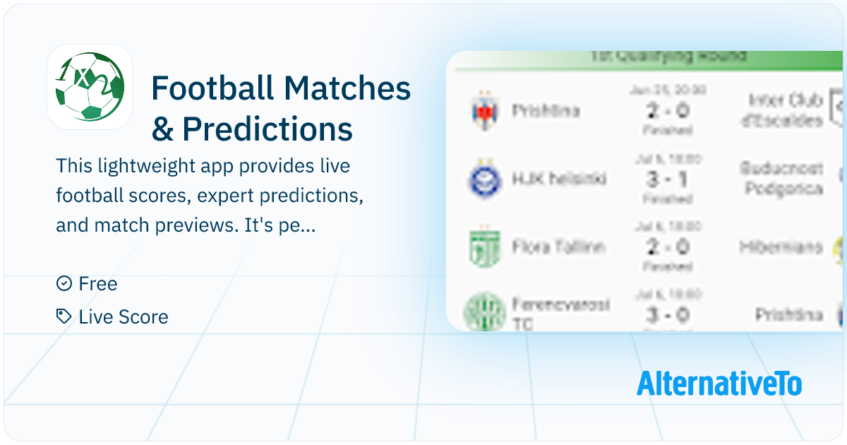 Football Matches & Predictions: Live scores, smart betting tips, stats ...