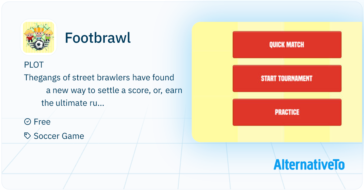 Footbrawl: Fast-paced game of street football packed with fun ...