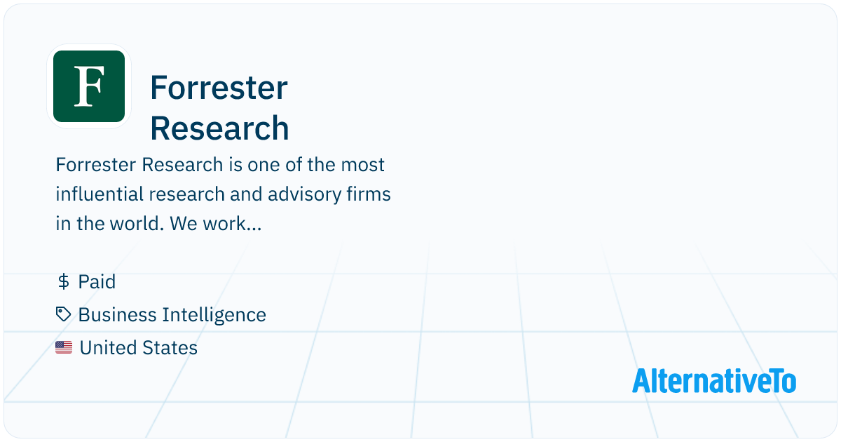 Forrester Research: Forrester works with business and technology ...