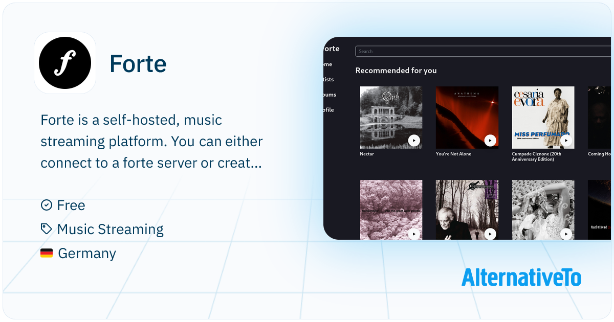 Forte: Self-hosted platform with server options | AlternativeTo