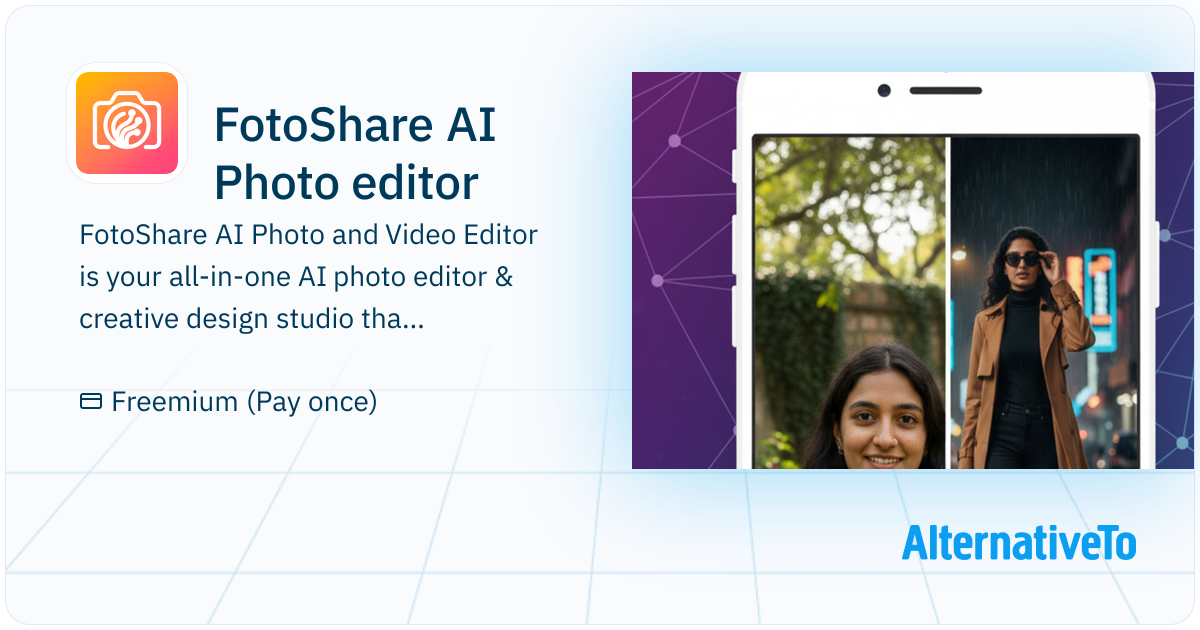 FotoShare AI Photo editor: AI photo and video editor create collages ...