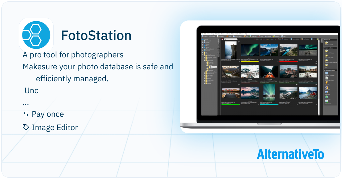 FotoStation: Image management, gallery and some editing capabilities ...