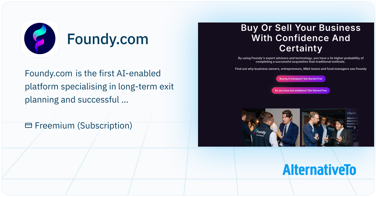 Foundy.com: Sell your business at a higher valuation or find quality ...