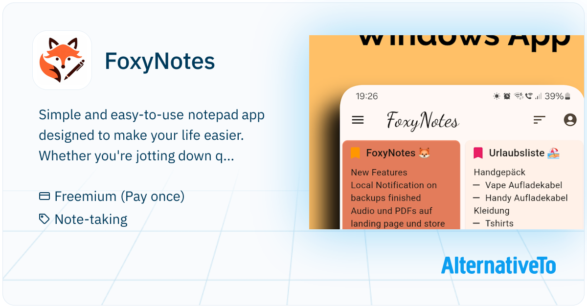 FoxyNotes: The Google Drive notes solution that works automatically ...