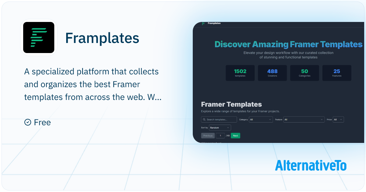 Framplates: A specialized platform that collects and organizes the best ...