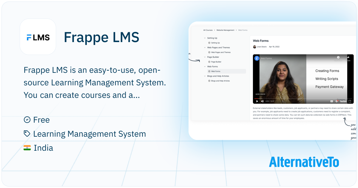 Frappe LMS: Easy to use, open-source Learning Management System ...