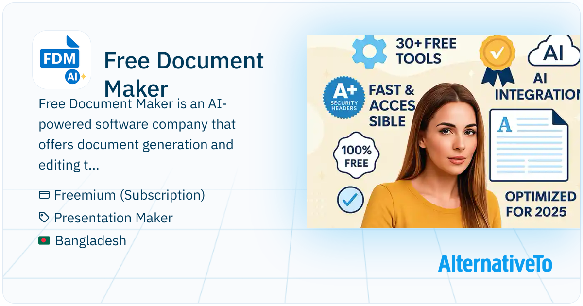 Free Document Maker: Create, edit, generate, and convert documents ...