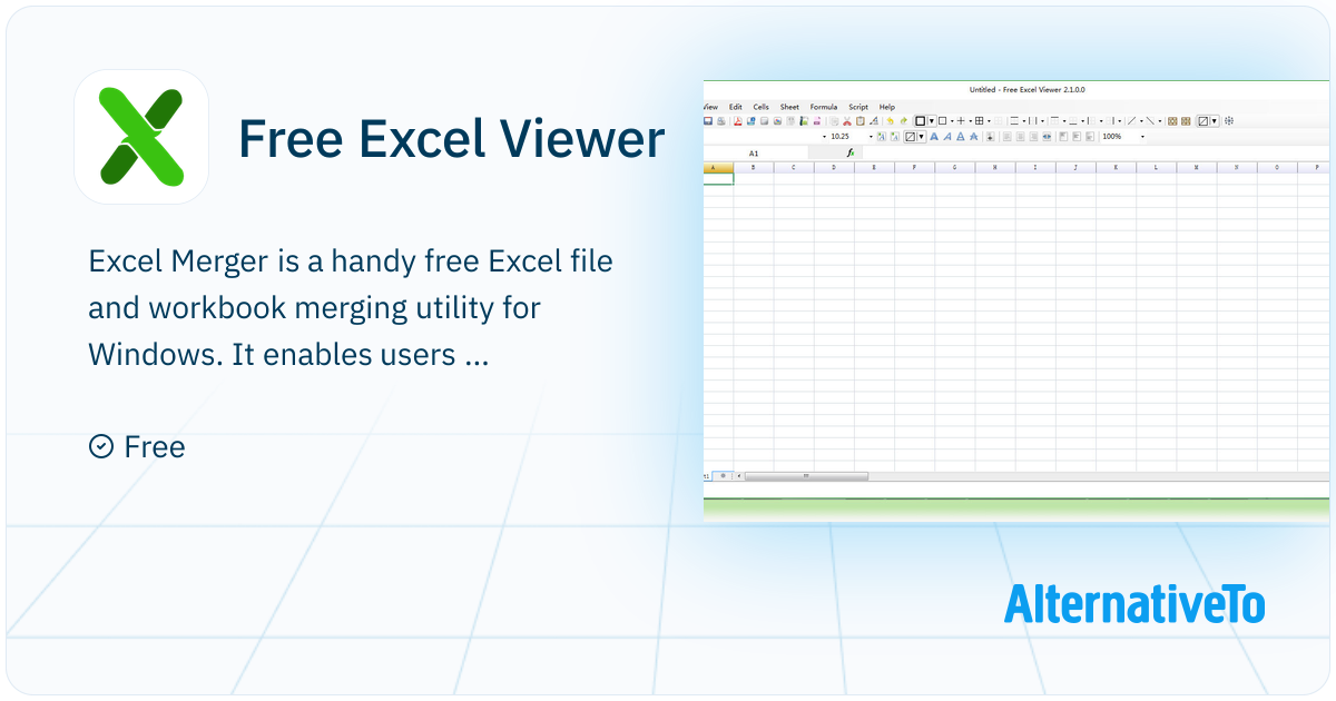 Free Excel Viewer: Tiny freeware Excel spreadsheet viewing and editing ...