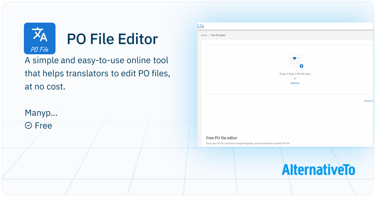 PO File Editor: A simple and easy-to-use online tool that helps ...