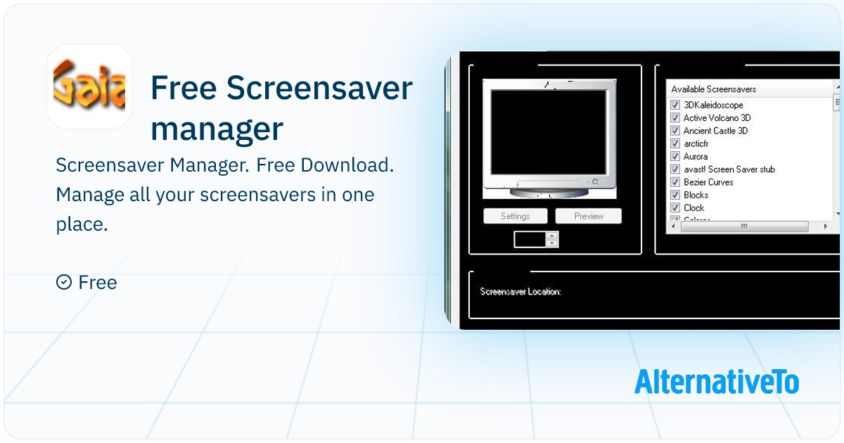 Free Screensaver manager: Screensaver Manager. Free Download ...