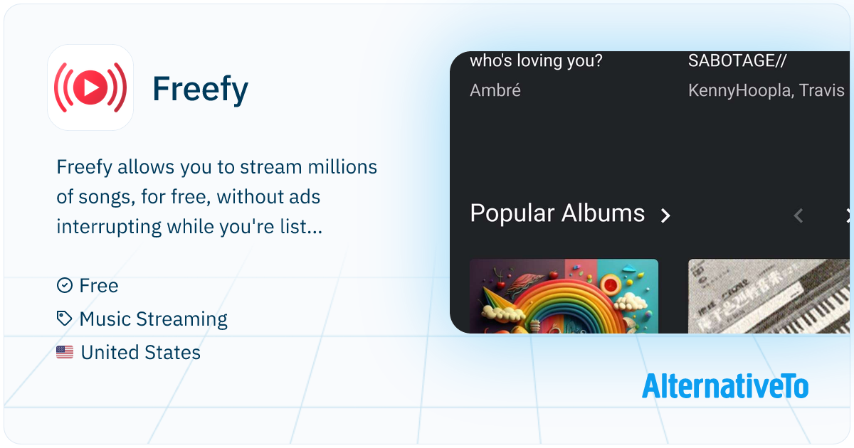 Freefy: Stream millions of songs for free, without ads interrupting ...