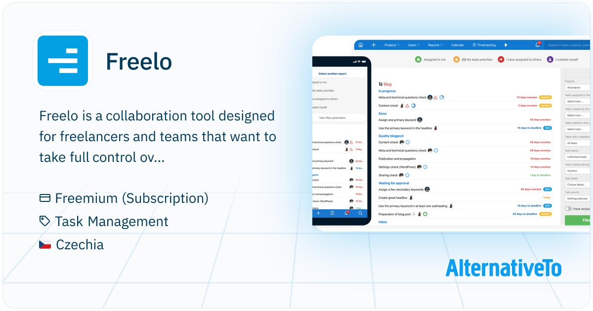 Freelo: Project Management tool that helps teams and freelancers do ...