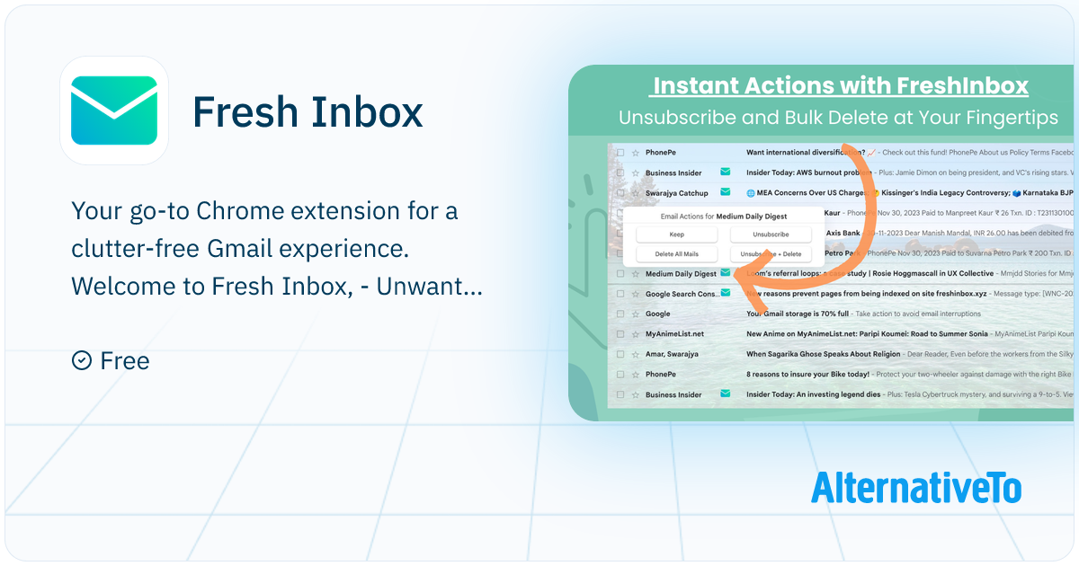 Fresh Inbox: Chrome extension to help you maintain a clutter-free Gmail ...