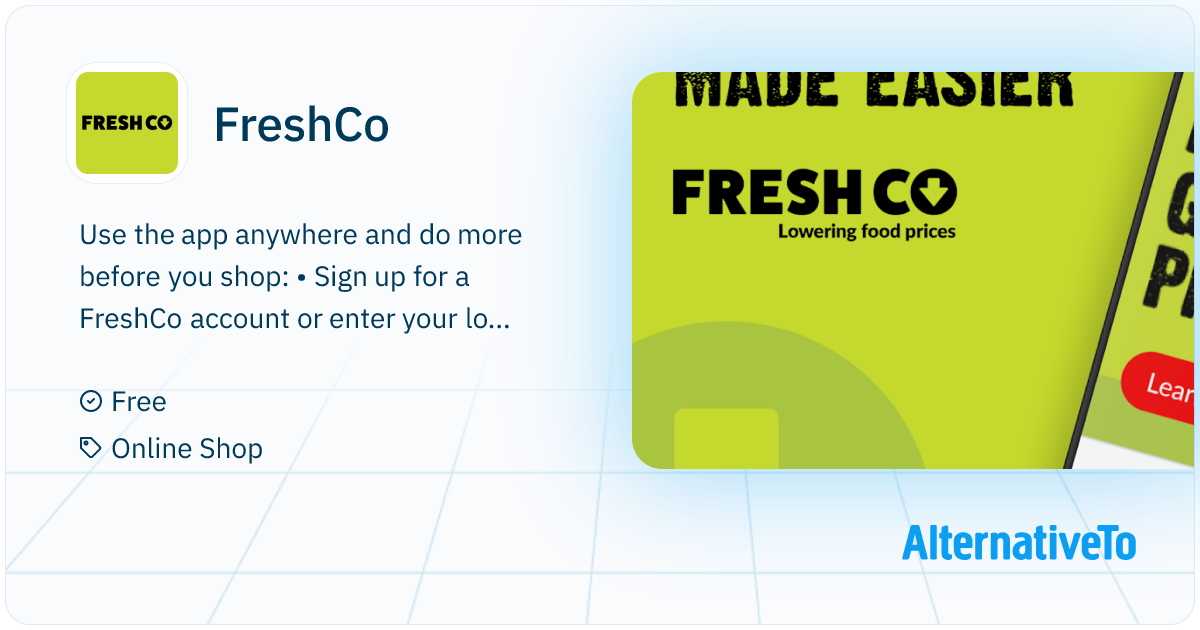 FreshCo: The new FreshCo app is here, saving you time and money every ...
