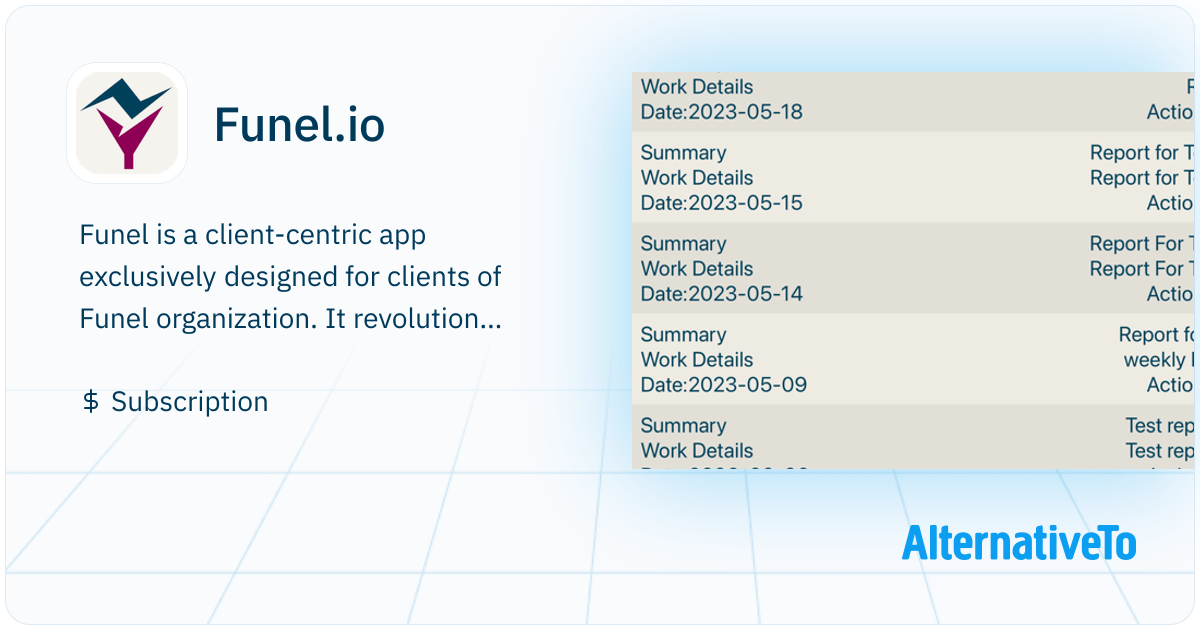 Funel.io: Funel is a client management software designed to streamline ...
