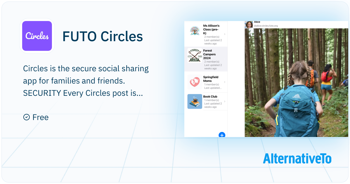 FUTO Circles: Circles is the secure social sharing app for | AlternativeTo