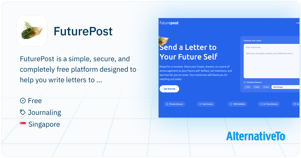 FuturePost: Free platform that lets you send private letters to your ...
