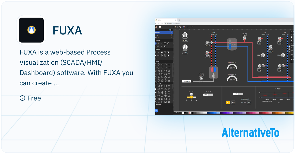 FUXA: Web-based Process Visualization (SCADA/HMI/Dashboard) software ...