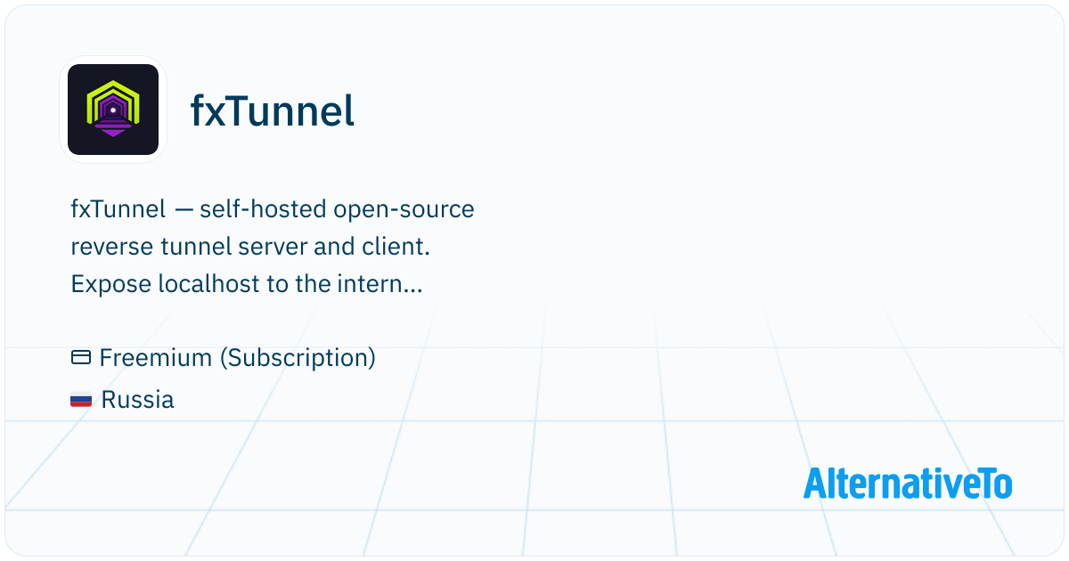 fxTunnel: — self-hosted open-source reverse tunnel server and client ...
