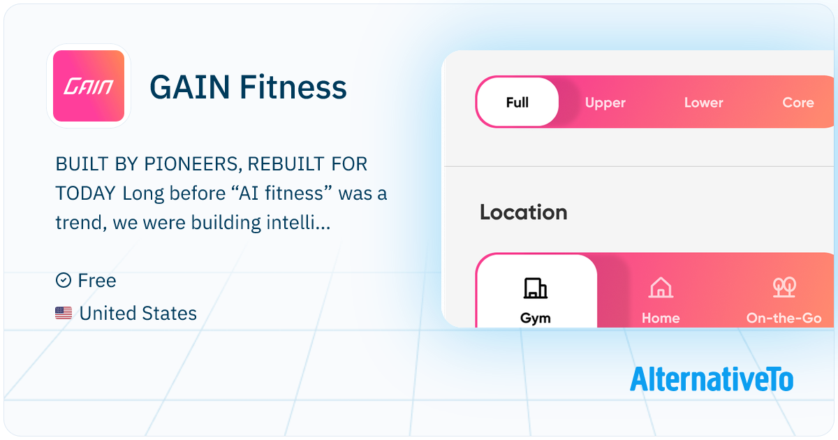 GAIN Fitness: Adaptive, AI fitness app that delivers one clear, highly ...
