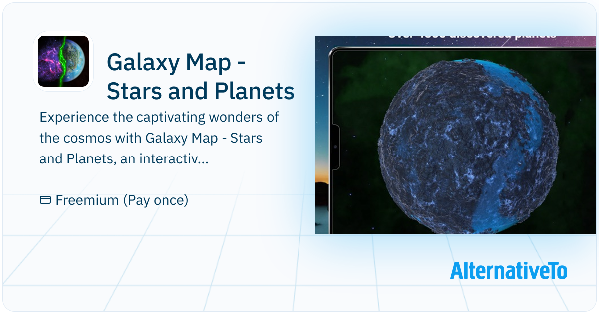 Galaxy Map - Stars and Planets: Experience the captivating wonders of ...