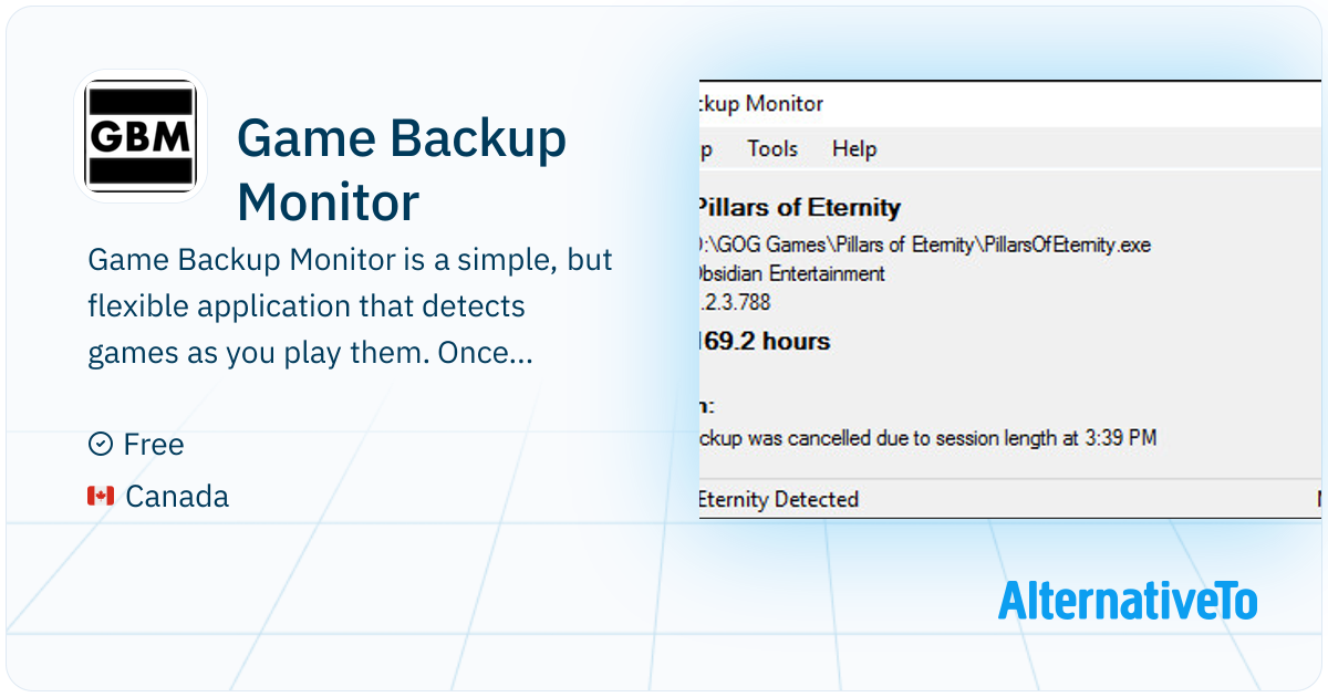 Game Backup Monitor: Automatically backup your saved games with ...
