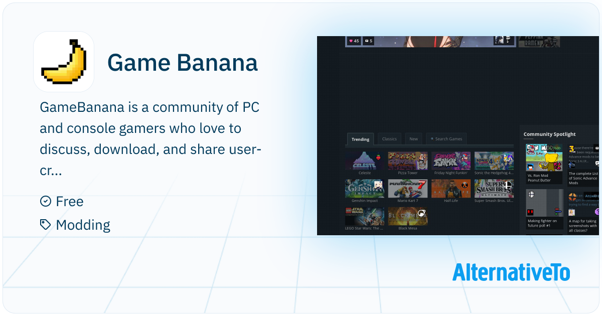 Game Banana: GameBanana is a gaming community for modders and creators ...