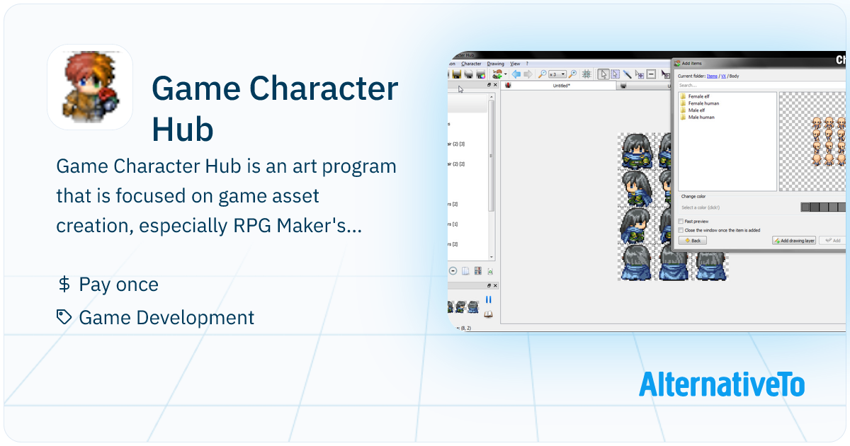 Game Character Hub: Art program that is | AlternativeTo