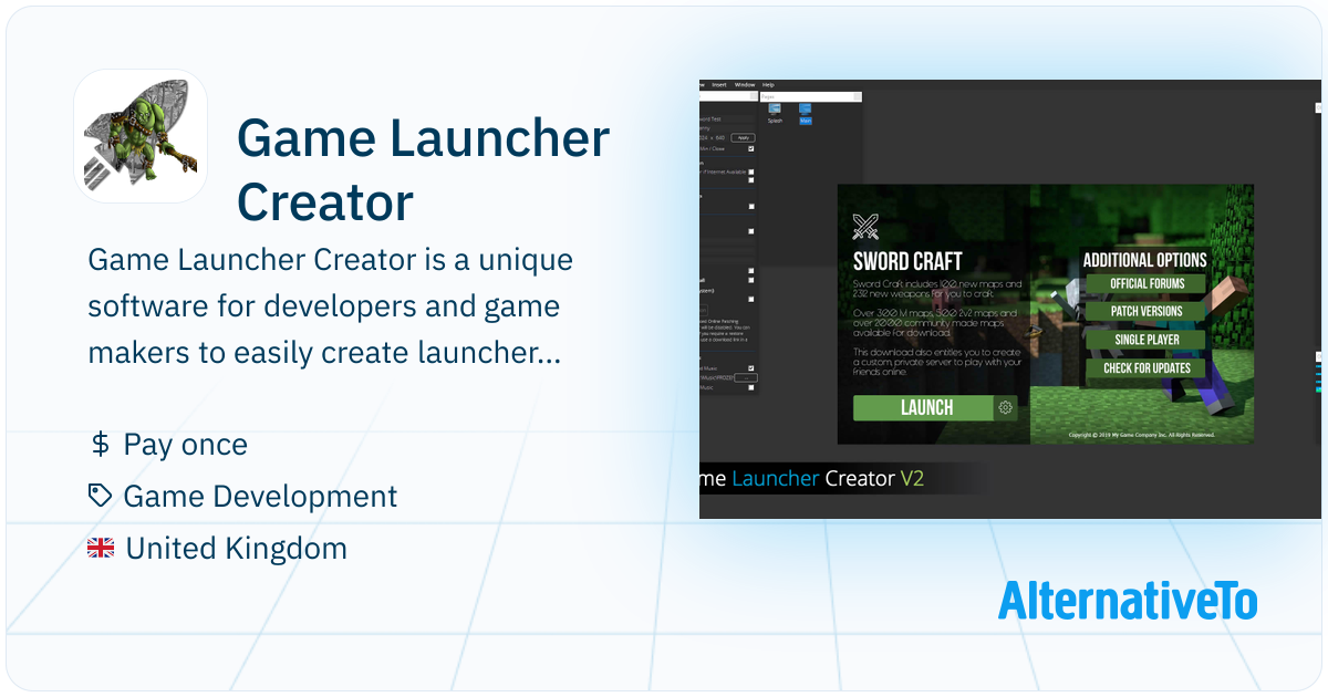 Game Launcher Creator: Feature-packed game launcher designer with ...