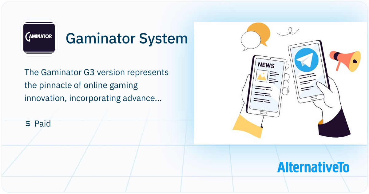Gaminator System: Explore the Gaminator G3 version, a cutting-edge ...