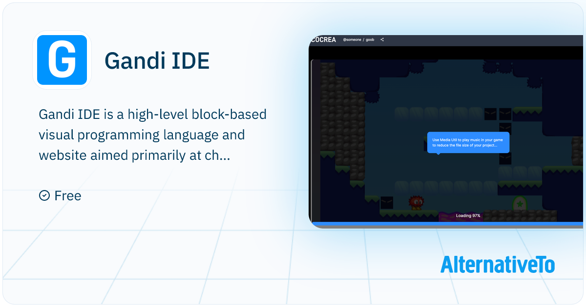 Gandi IDE: In-browser game engine, a mod of MIT Scratch with collaboration features that ...