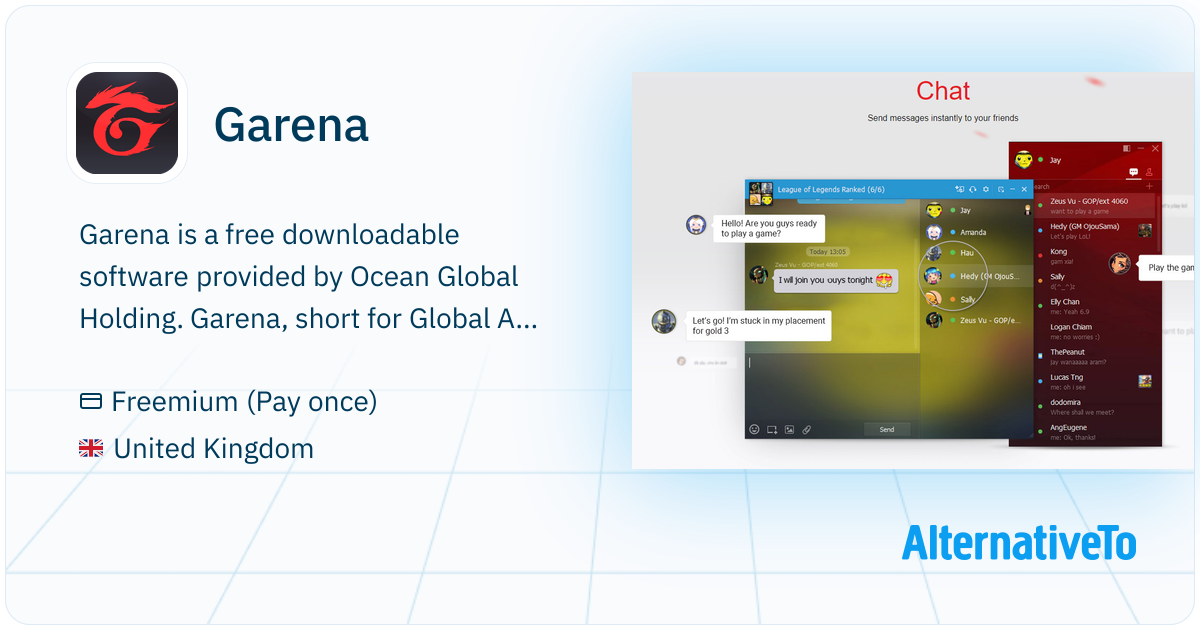 Garena: The platform for gamers to play, connect, explore, and more ...