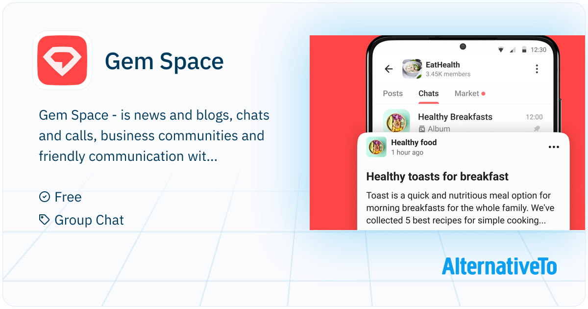Gem Space: A super app that combines it all | AlternativeTo