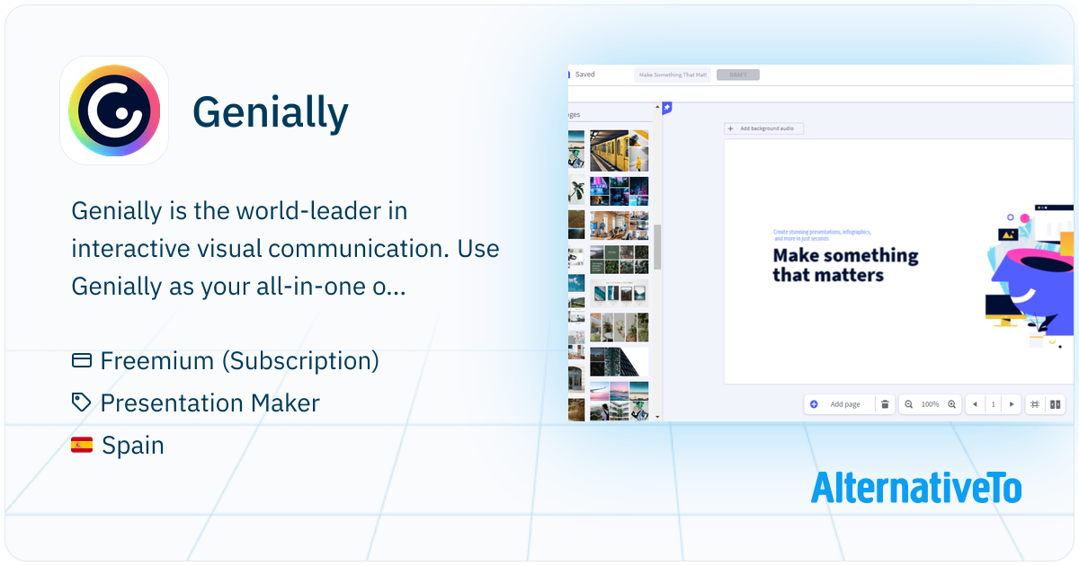 Genially: Interactive communication with stunning visuals | AlternativeTo
