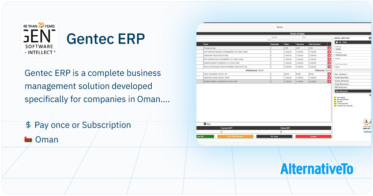 Gentec ERP: A powerful and customizable ERP solution designed to ...