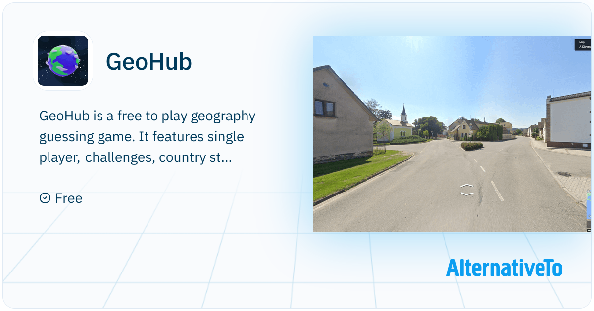 GeoHub: Free and open source geoguessr alternative | AlternativeTo