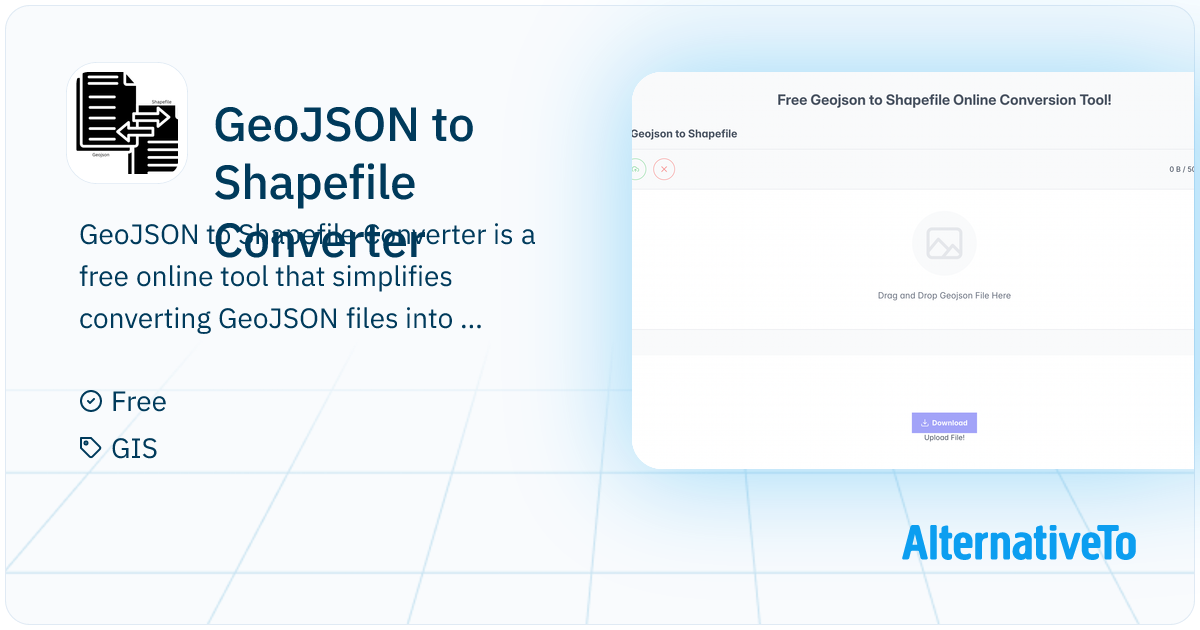 GeoJSON to Shapefile Converter: Online tool to convert GeoJSON format ...
