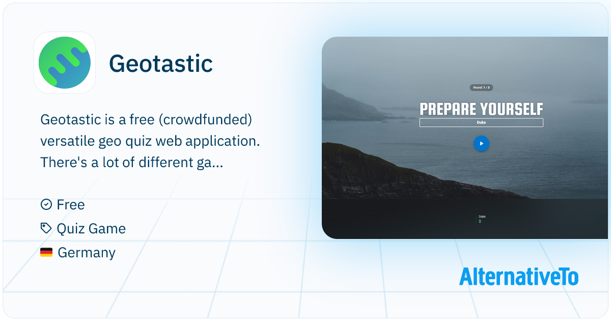 Geotastic: Free versatile geoquiz web application. | AlternativeTo