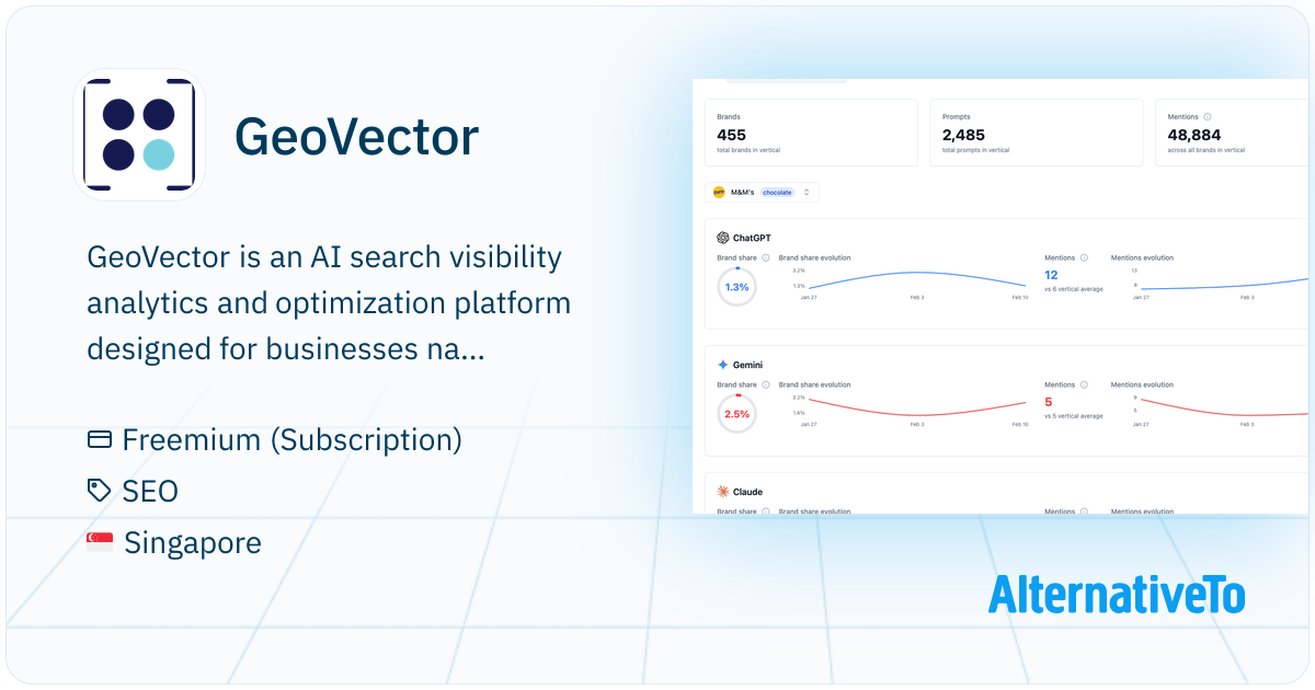 GeoVector: AI search visibility analytics and optimization platform ...
