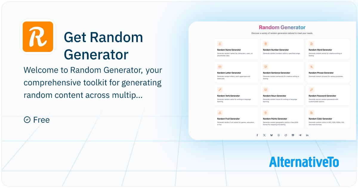 Get Random Generator: Discover a variety of random generators tailored ...