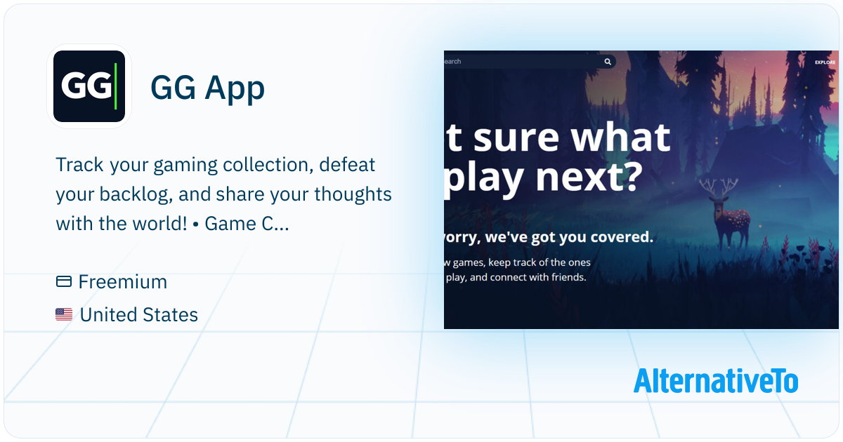 GG App: Not sure what to play next? Don't worry, we've got you covered ...