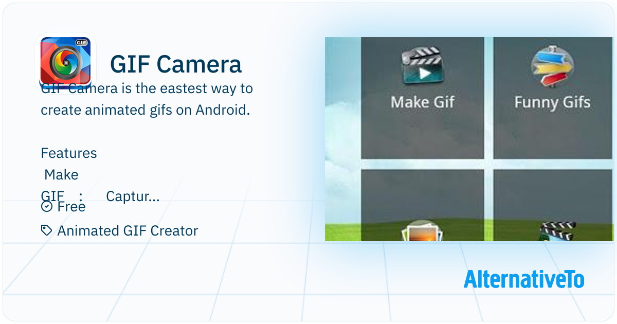 GIF Camera: The eastest way to create animated | AlternativeTo