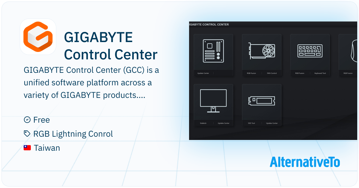 GIGABYTE Control Center: One unified platform to connect all devices ...