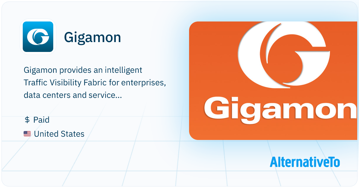 Gigamon: Provides intelligent Traffic Visibility Networking solutions ...
