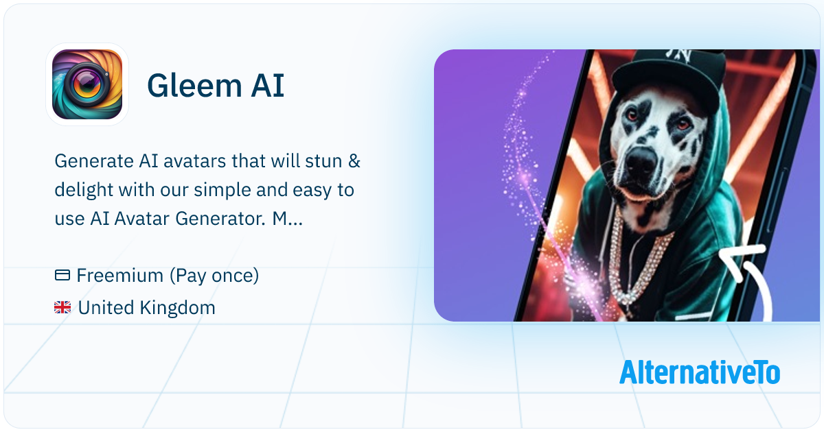 Gleem AI: Generate AI avatars that will stun & delight with our simple ...