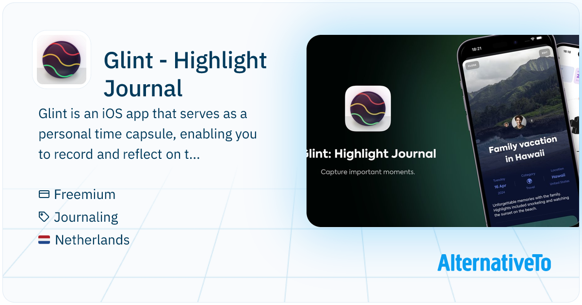 Glint - Highlight Journal : Glint is an iOS app that serves as a ...