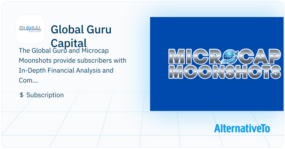 Global Guru Capital: Newsletter for microcap investment recommendations ...